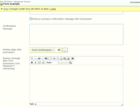 Episerver Custom Actors With Page Redirection And Crm Process Cdis