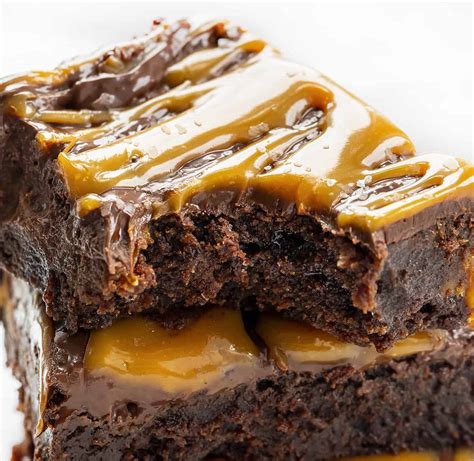 Salted Caramel Brownies Grandmas Things