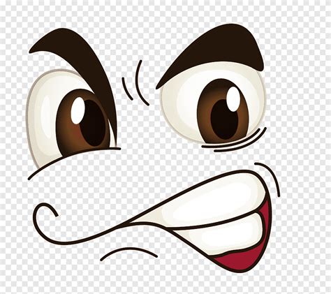 얼굴 클립 아칸소 표정 만화 일러스트 레이 션 큰 눈 표현 얼굴 그린 Png Pngegg