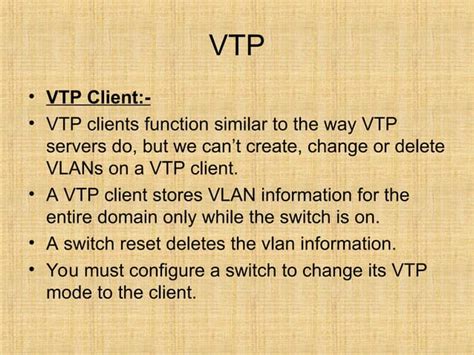 VLAN Network Setup And Configuration Ppt