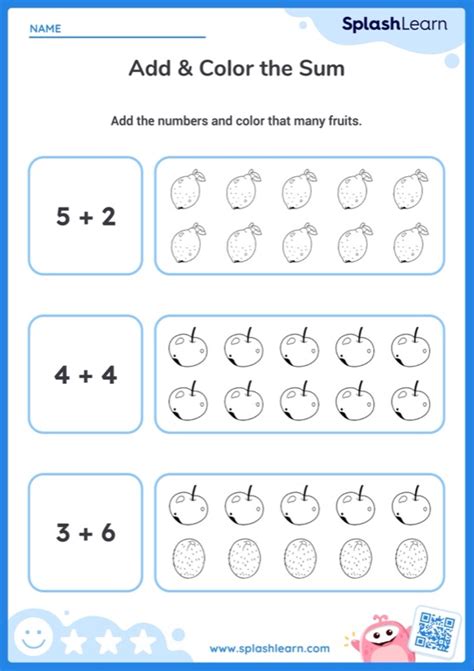 Free Addition To 10 Printable Worksheet Download Free Addition To 10