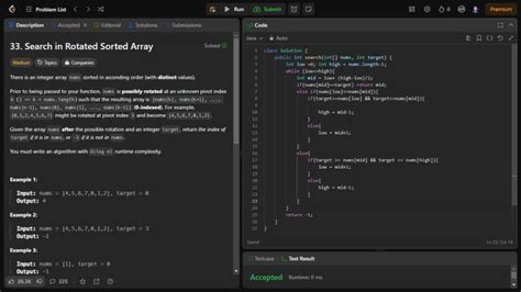 Zeyaur Rahman On Linkedin Day 19 Dsa Search In Rotated Sorted