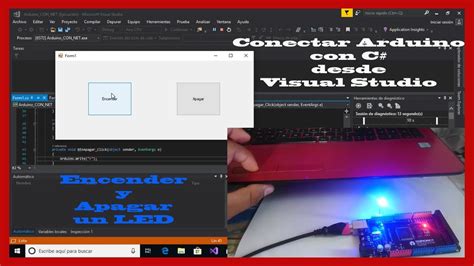 Como Conectar Arduino Con C Y NET Encender Un LED YouTube