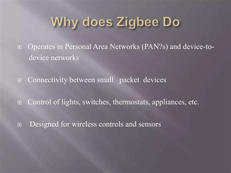Zigbee Technology Ppt Pptx