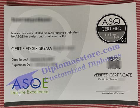 Is It Easy To Duplicate Asq Certification In Six Sigma