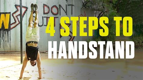How To HANDSTAND HOLD | 5 EASY Steps Handstand for Beginners Tutorial - YouTube