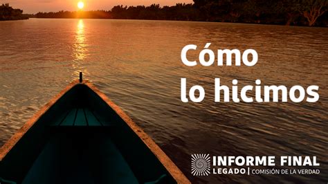 Reconocimiento Informe Final Comisión de la Verdad