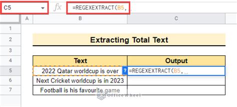 Use REGEXEXTRACT Function Between Two Characters In Google Sheets