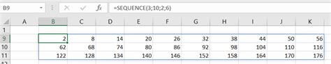 excel add sequential numbers to cell range stack overflow