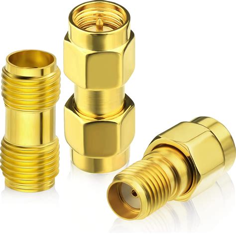 Eightwood SMA Adapter SMA Male To SMA Female Pcs For CCU Hsdpa Huawei G G G LTE Antenna