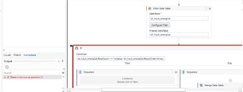Error If There Is No Row At Position 0 Activities Uipath Community