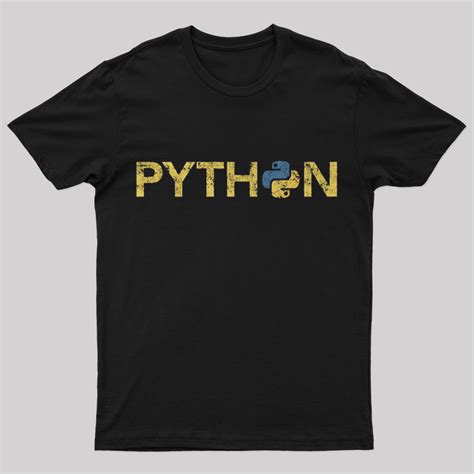 Python Programmer T Shirt Geeksoutfit