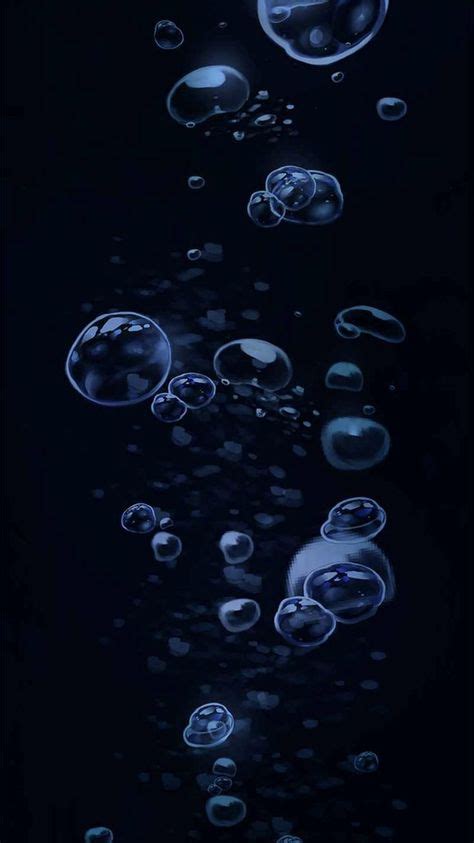 Underwater Bubbles Painting