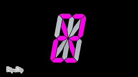 16 segment display demo youtube