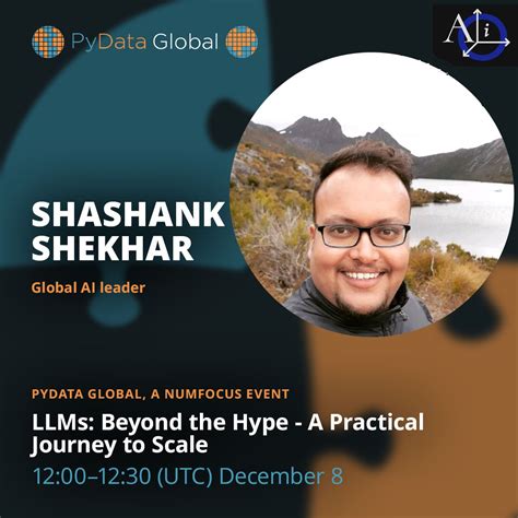 shashank shekhar on linkedin pydataglobal2023