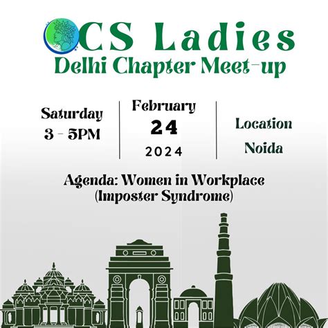 Aishwarya Lodhi On Linkedin Gather Around Ladies Cs Ladies Delhi Chapter Is Here With Its