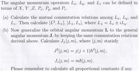 solved the angular momentum operators lx ly and l can