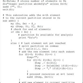This Simple Program Is Written In Perl And Implements The Recursive Download Scientific Diagram