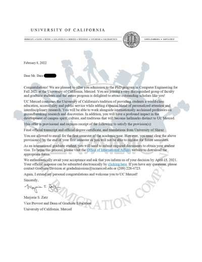 توصیه نامه Rc تحصیلی و کاری برای اپلای سفارشنمونه رایگان فارسی