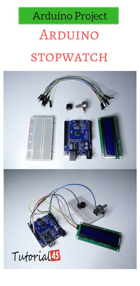 arduino stopwatch project