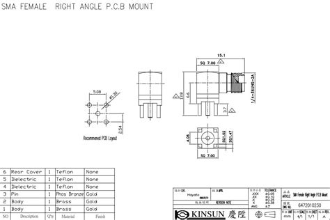 Sma Pcb Connector Antenna And Usb