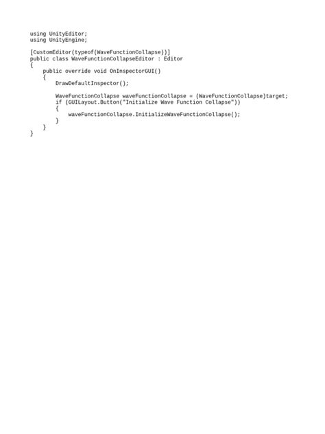 Wave Function Collapse Editor Pdf
