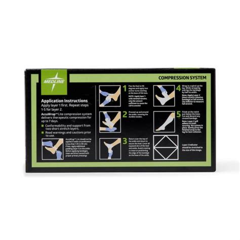 AccuWrap Lite 2 Layer Compression Bandage System 1Ct