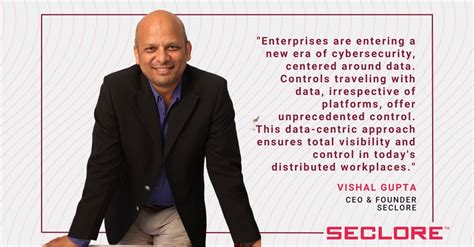 Seclore Ceo On Data Centric Security Seclore Posted On The Topic Linkedin