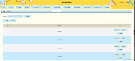 springboot毕设项目高血压分析平台543o7java vue mybatis maven mysql sprnig） javaapp对
