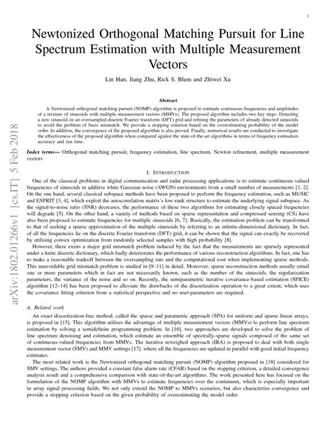 Newtonized Orthogonal Matching Pursuit For Line Spectrum Estimation