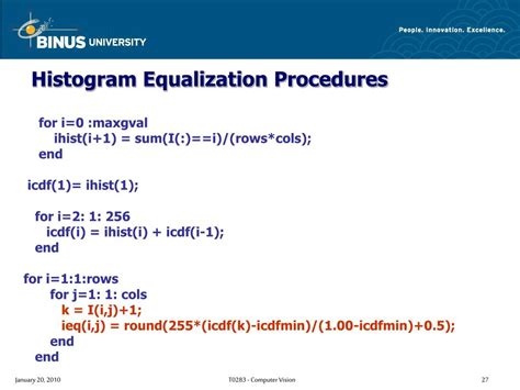 Ppt Lecture 02 Point Based Image Processing Powerpoint Presentation