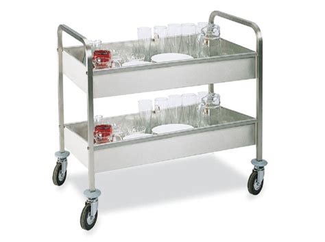 Table Clearing Trolley Hospisafe
