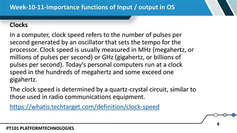 pt101 week 8 9 importance functions of input output in os 1 pptx