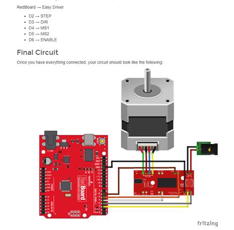 Easydriver And Nema17 Stepper Motor Questions Community Synthiam