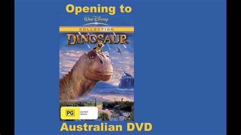 Opening To Dinosaur Australian Dvd Youtube