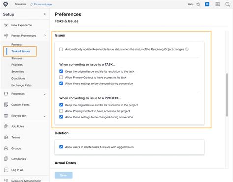 Configure Global Default Issue Preferences Adobe Workfront