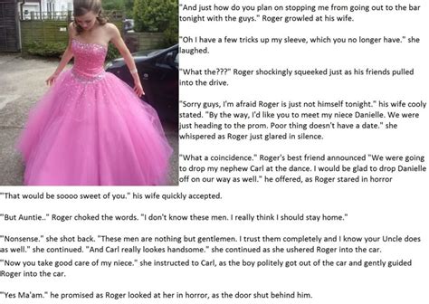 Nothing Up His Sleeves Enough Is Enough Captions Tg Prom Part 2 Captions
