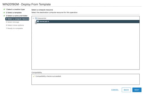 Deploy VMware VM With Customized Specifications Hybrid Data Center