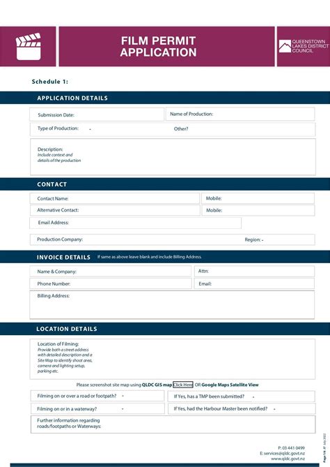 Film Permit Application Fill And Sign Online With Lumin