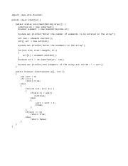 How To Check If An Array Is Sorted In Java Course Hero