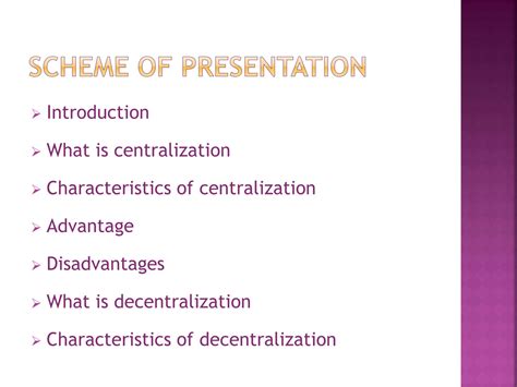 Solution Centralization Vs Decentralization Organizational Structure
