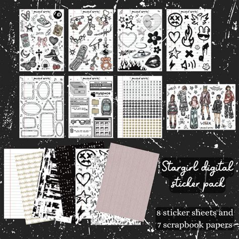 Digital Sticker Packs Mushie Works
