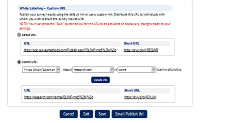 publish survey results online surveymethods knowledge base