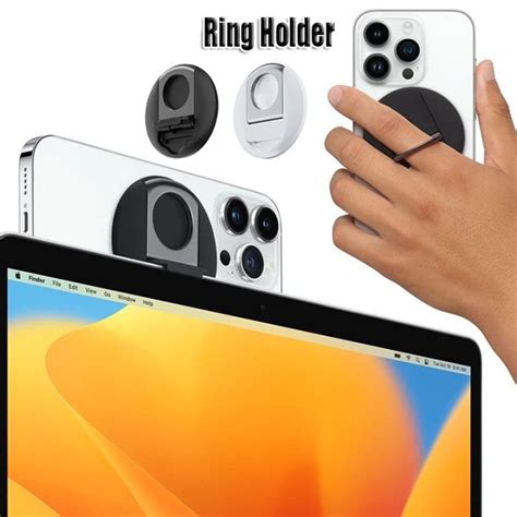 Compatible With Apple IPhone MagSafe Macbook Camera Mount Stand Magnetic Mobile Phone Ring
