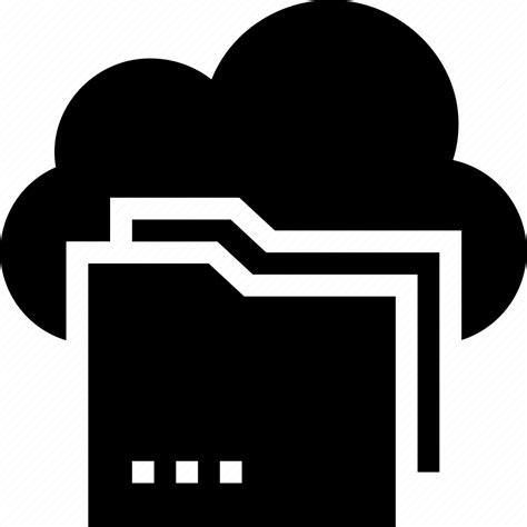 Cloud Folder Shared Storage Icon Download On Iconfinder