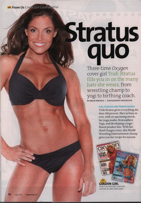 Trish Stratus Wwe Magazine Cover