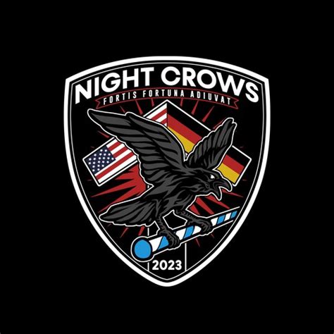 Designs Night Crows Military Special Operations Unit Logo Design