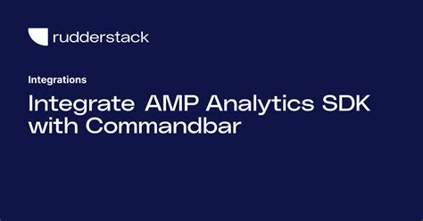 Integrate Amp Analytics Sdk With Commandbar
