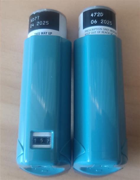 No More Dose Counter On Ventolin Rasthma