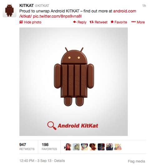 Android Kitkat Screenshot